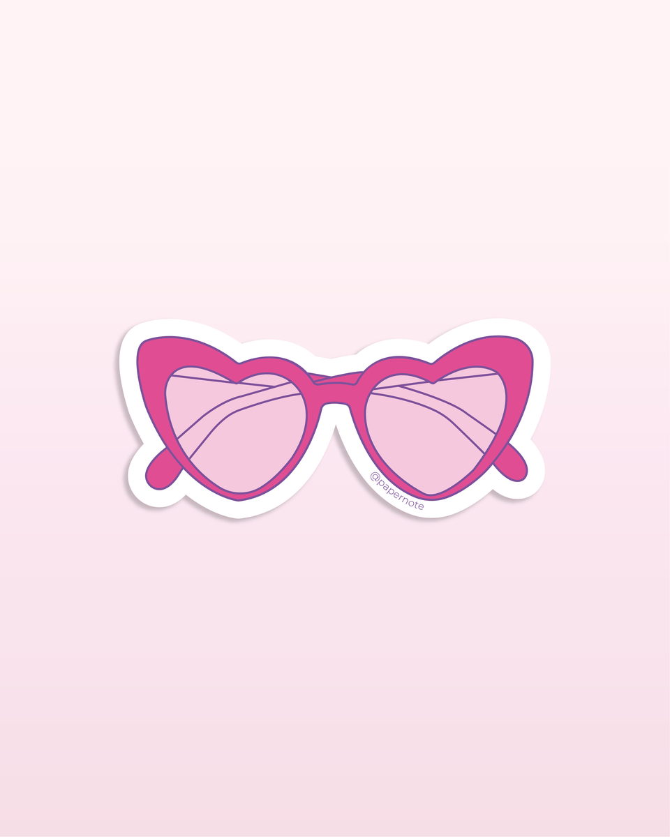 STICKER GAFAS – Paper Note