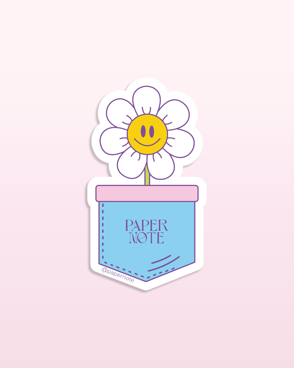 STICKER FLOR – Paper Note